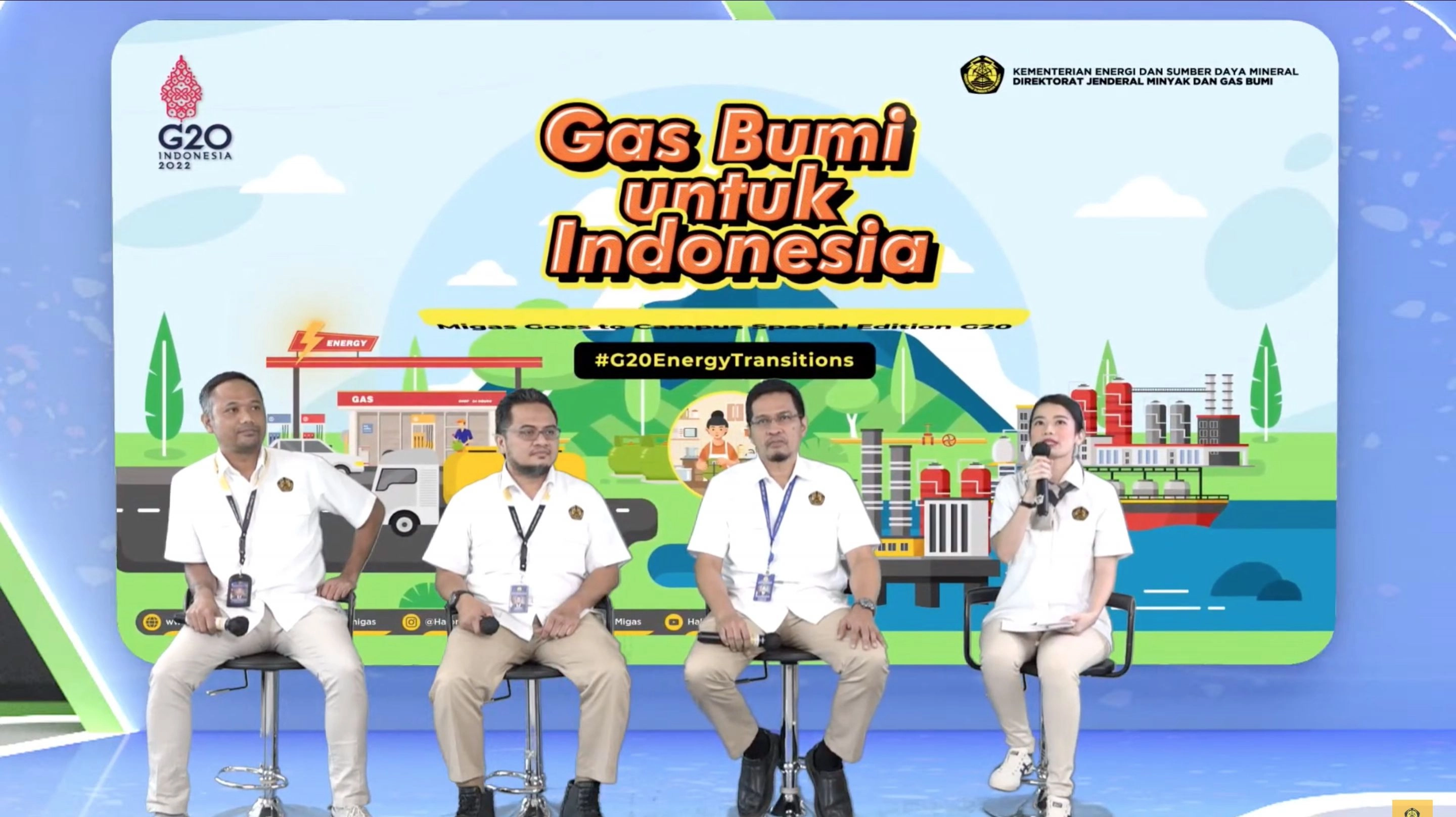 MGTC Spesial G20: Gas Bumi Untuk Indonesia | Situs Ditjen Migas