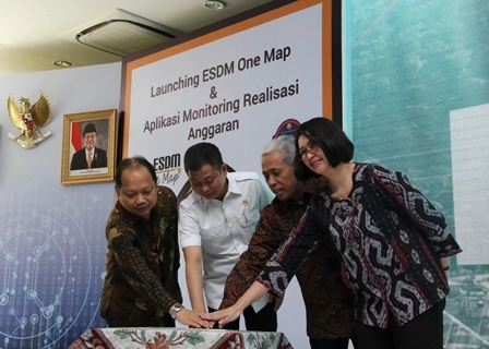 Peluncuran ESDM One Map dan AMORA, Menteri ESDM: Langkah Untuk ...